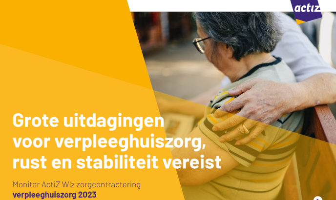 Monitor Wlz-zorgcontractering 2023 | ActiZ